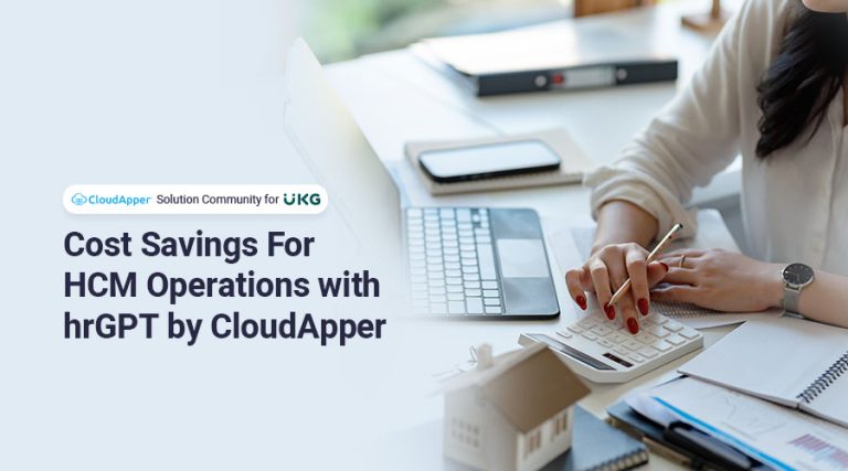 Driving Cost Savings For HCM Operations with hrGPT for UKG