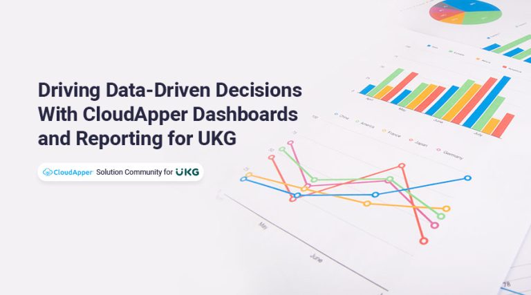 CloudApper Dashboards and Reporting for UKG