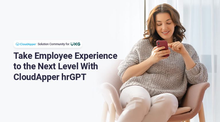Take Employee Experience to the Next Level With hrGPT for UKG