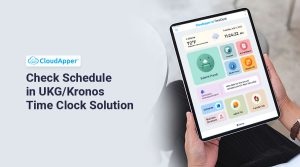 How to Check Schedule in UKG/Kronos Time Clock Solution?
