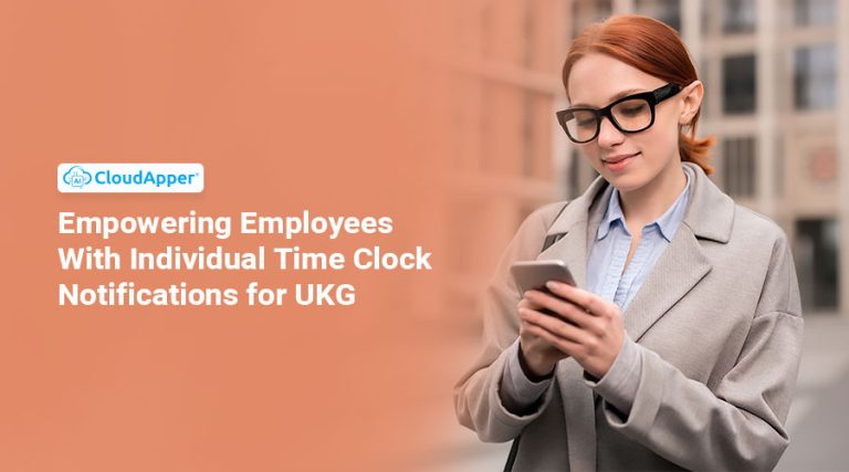 Individual Time Clock Notifications for UKG