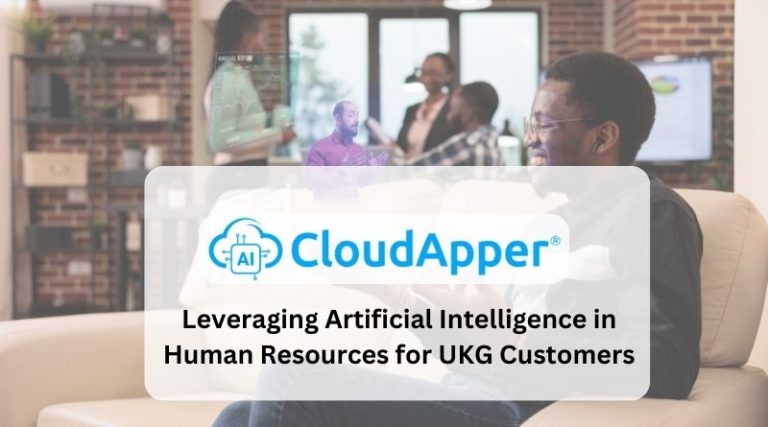 Leveraging Artificial Intelligence in Human Resources for UKG Customers - UKG Partner