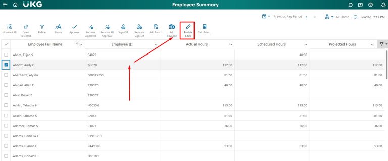 How to Edit a Signed-off Timecard in UKG PRO WFM - UKG Partner
