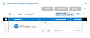 Approving Timesheets In UKG Ready