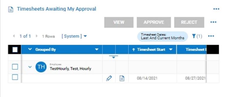 Approving Timesheets In UKG Ready