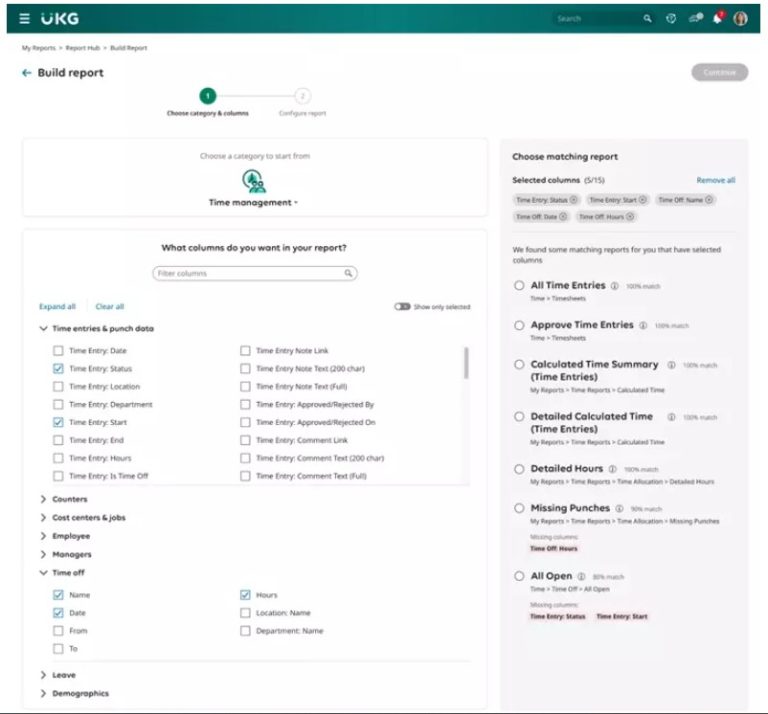 Building Custom Reports with UKG Ready's Report Builder