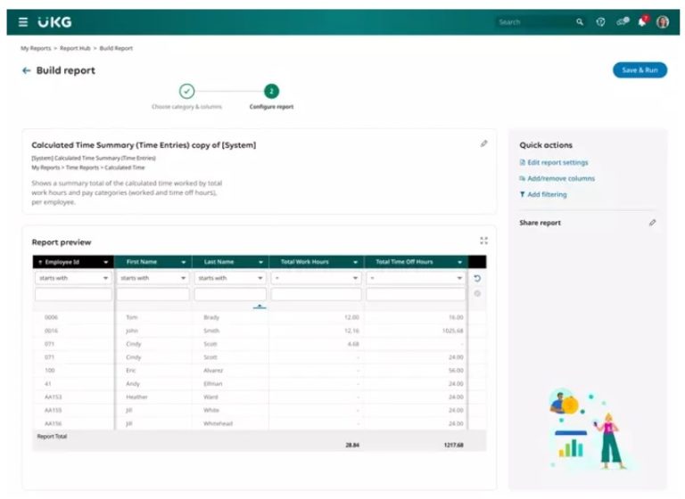 Building Custom Reports with UKG Ready's Report Builder