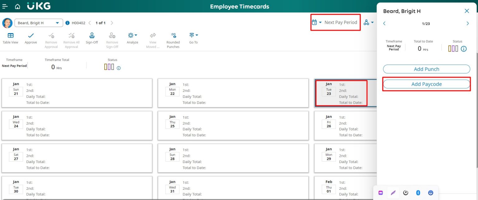 Understanding Pay Types/Pay Codes in UKG and Assign PayCodes to ...