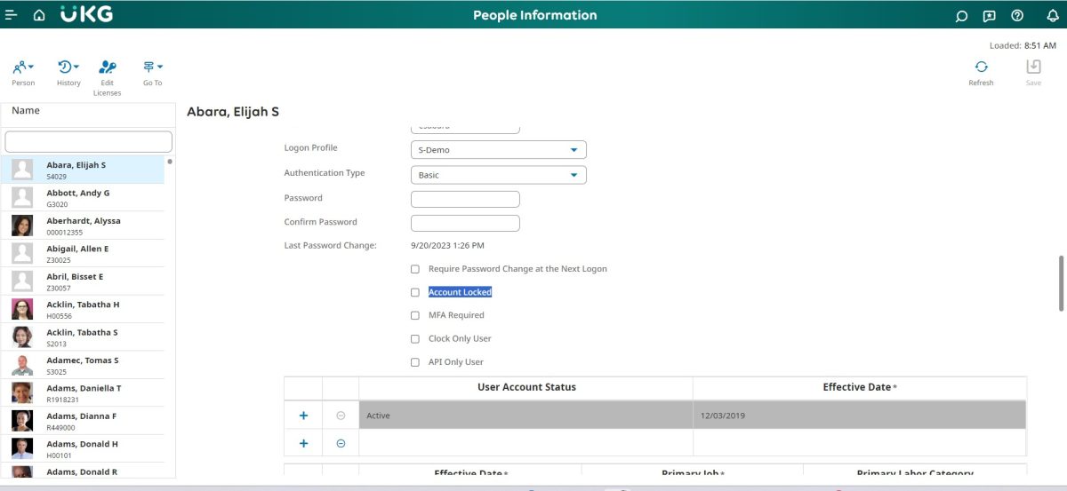 How to Unlock the Employee Profile in Workforce Dimension - UKG Partner