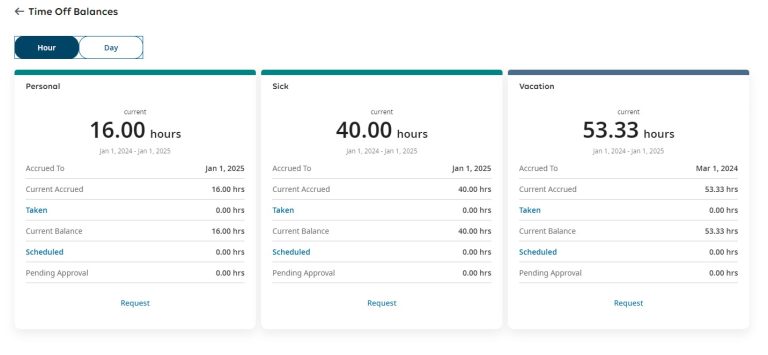 How to View Your Accrual Balances in UKG Ready - UKG Partner
