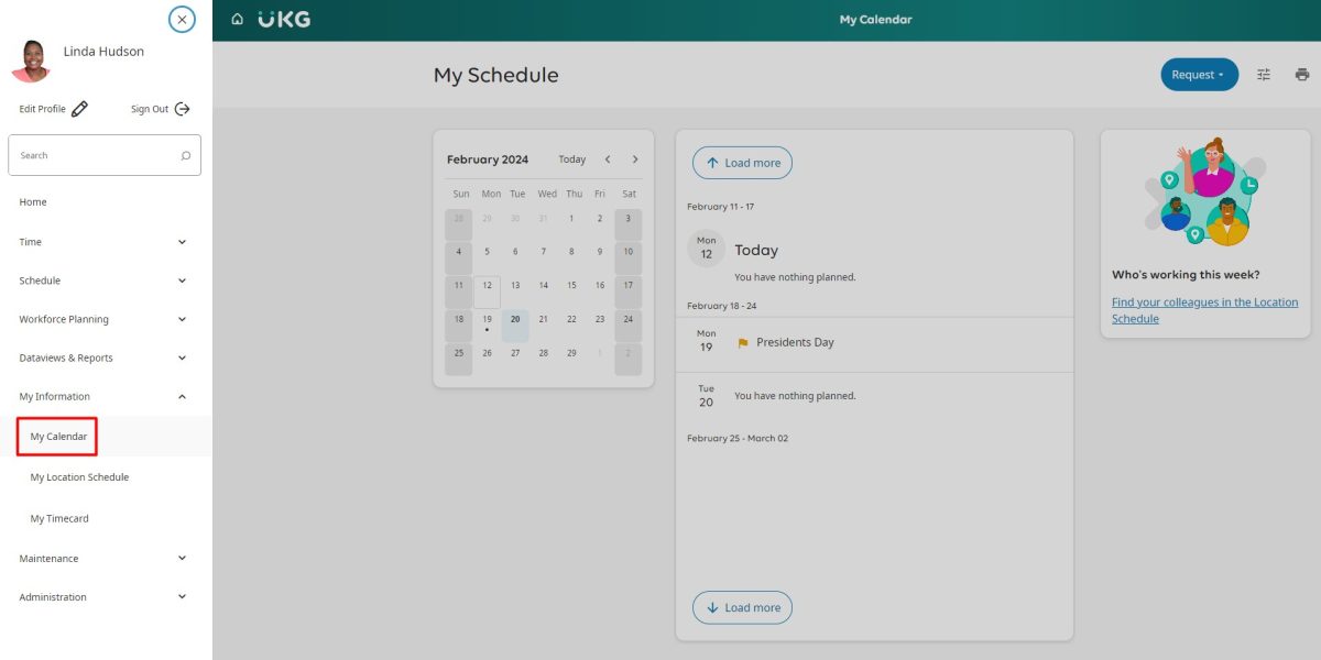 Submit an Availability Change Request in UKG Dimensions