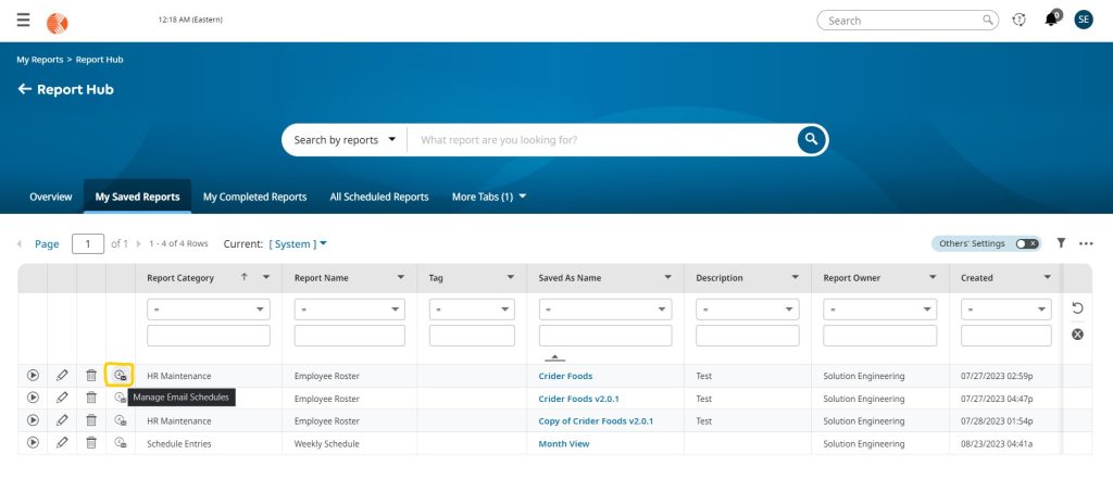 How to Schedule a Report in UKG Ready - UKG Partner