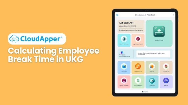 Calculating Employee Break Time in UKG - UKG Partner