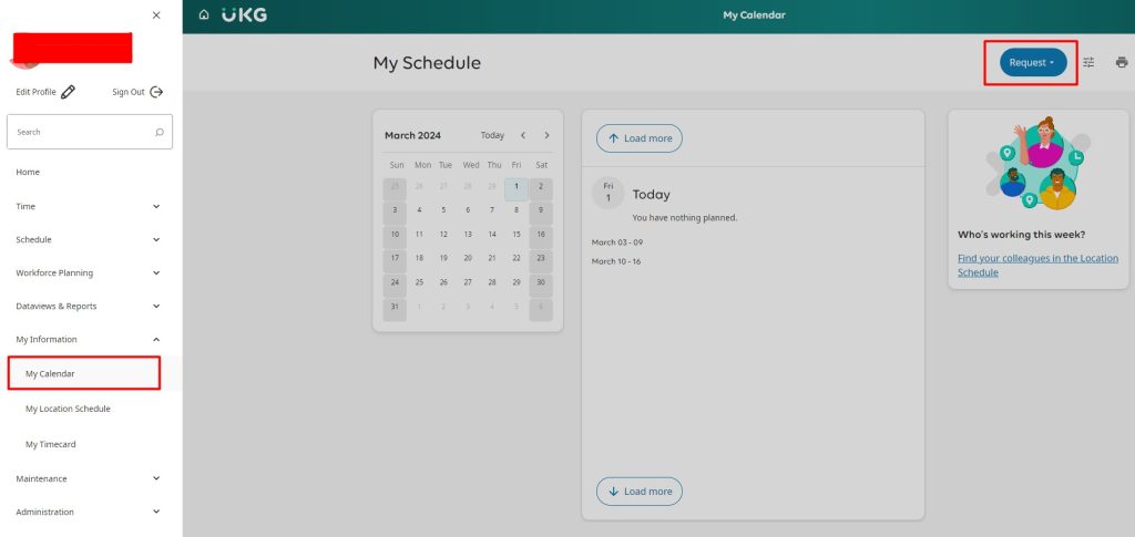 How to Request the Employee Change Availability in UKG Pro WFM