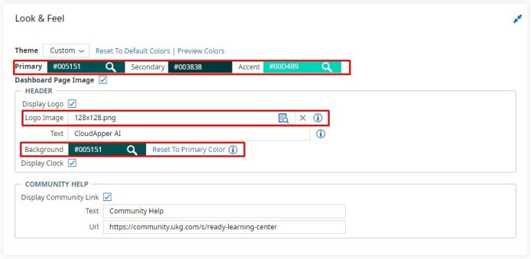 A Guide to Customizing Look & Feel on UKG Ready
