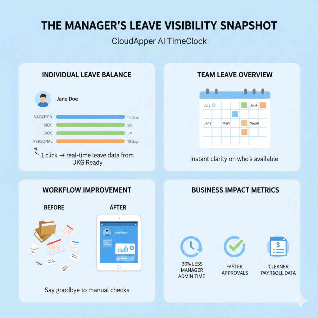 Check Employee Leave Balances In UKG Ready Using TimeClock
