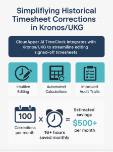 How to Correct Historical Timesheets in Kronos/UKG
