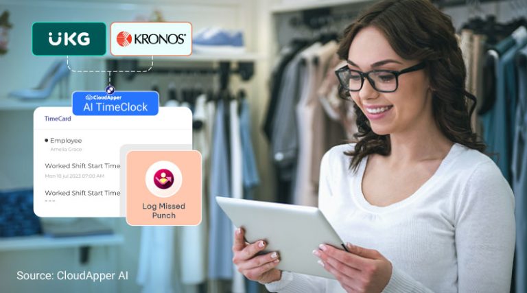 Retailers in North Dakota Report 85% Reduction in Missed Punch-Ins with CloudApper’s UKG/Kronos ...