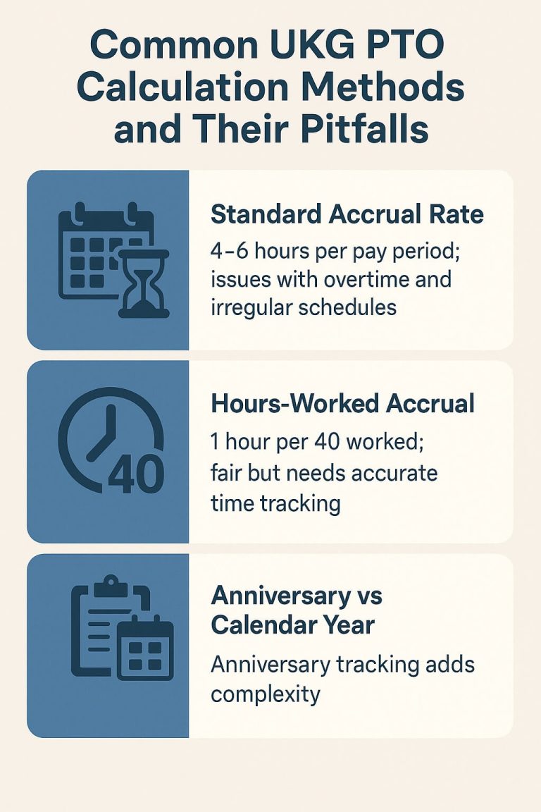 UKG PTO Accrual Misalignment: Fix Payroll & Time-Off Errors