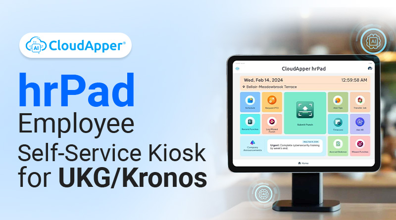 hrPad | Employee Self-Service Kiosk for UKG/Kronos | HR Service Delivery