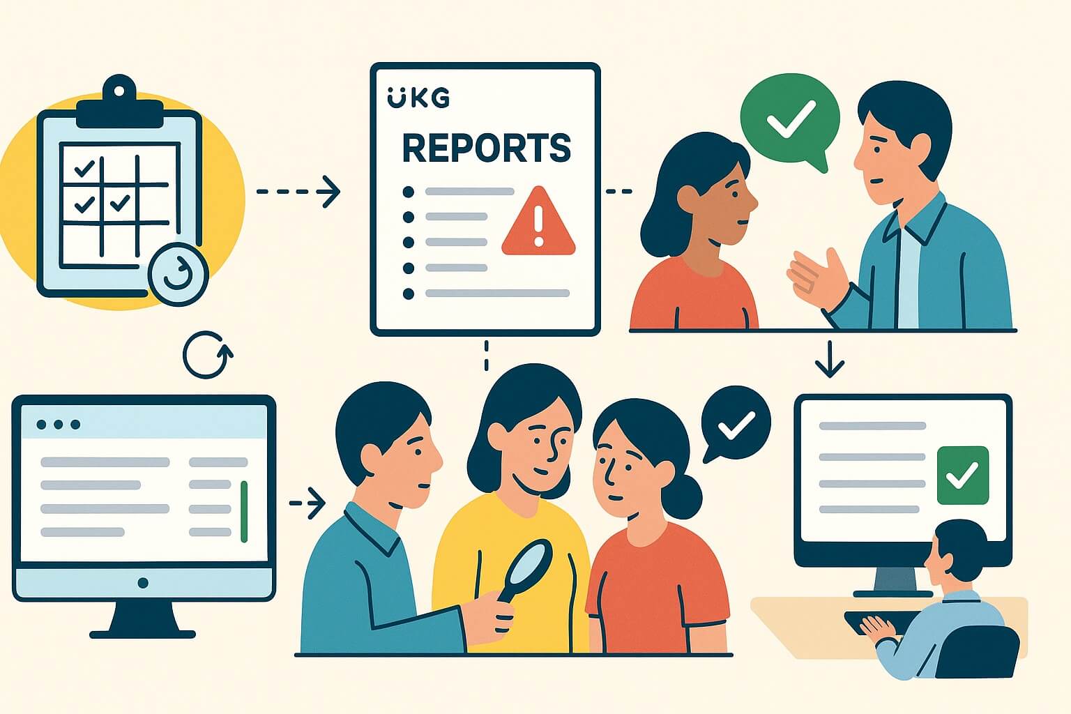 UKG Kronos Clock In Machine Guide